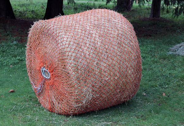 Round Bale – Orange Slow Feeder